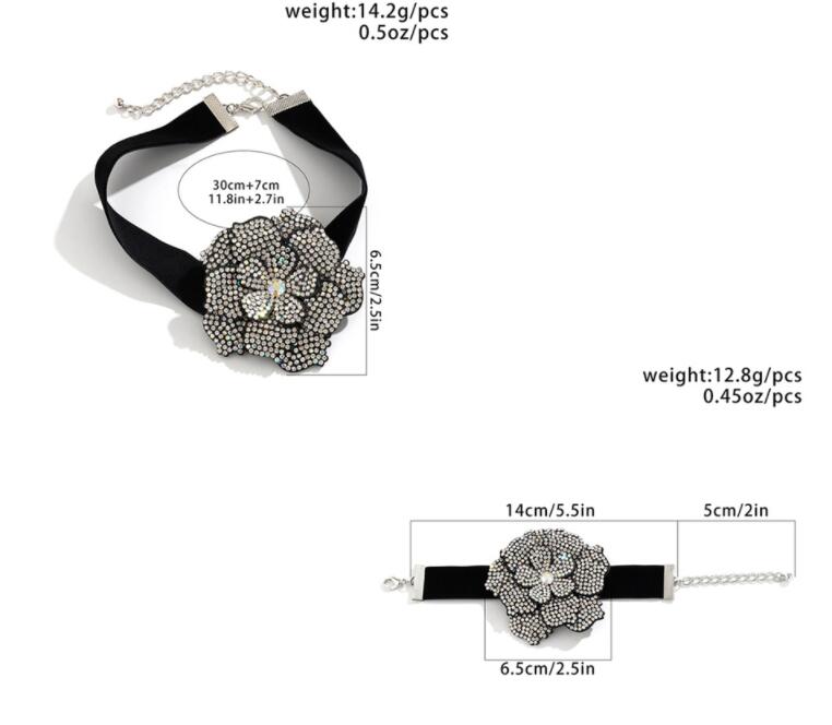 Midnight Bloom Necklace – GET JUNK'D